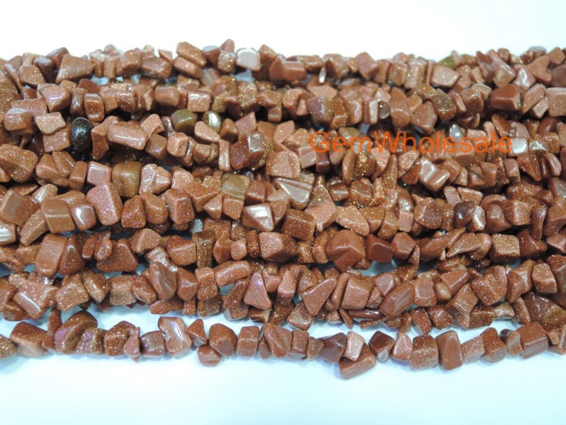 34 Golden Sandstone 5x10mm Chips Golden Sandstone | Etsy