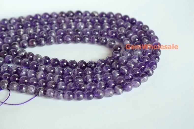 15 Dogtooth Amethyst Round Beads 8mm Natural Dogtooth - Etsy