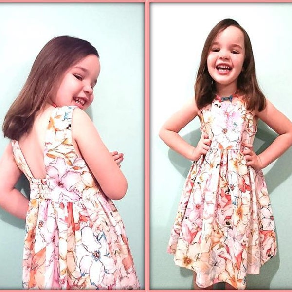 Sun Dress Pattern - Etsy