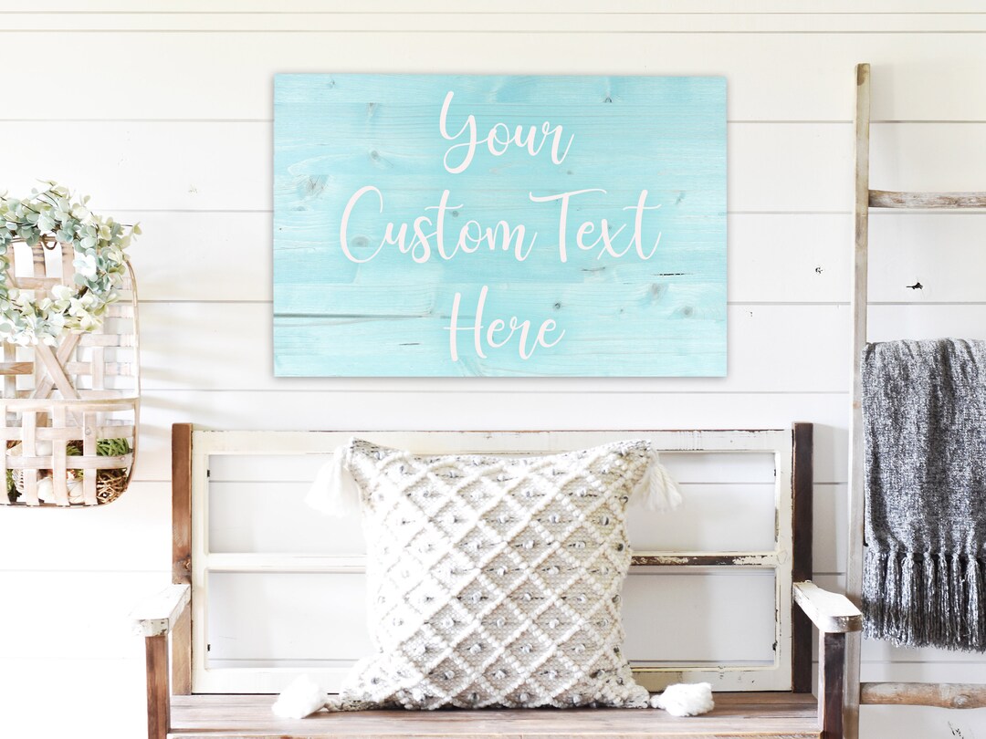 Personalized Wood Sign | Custom Quote Wooden Sign | Gift for Dad ...