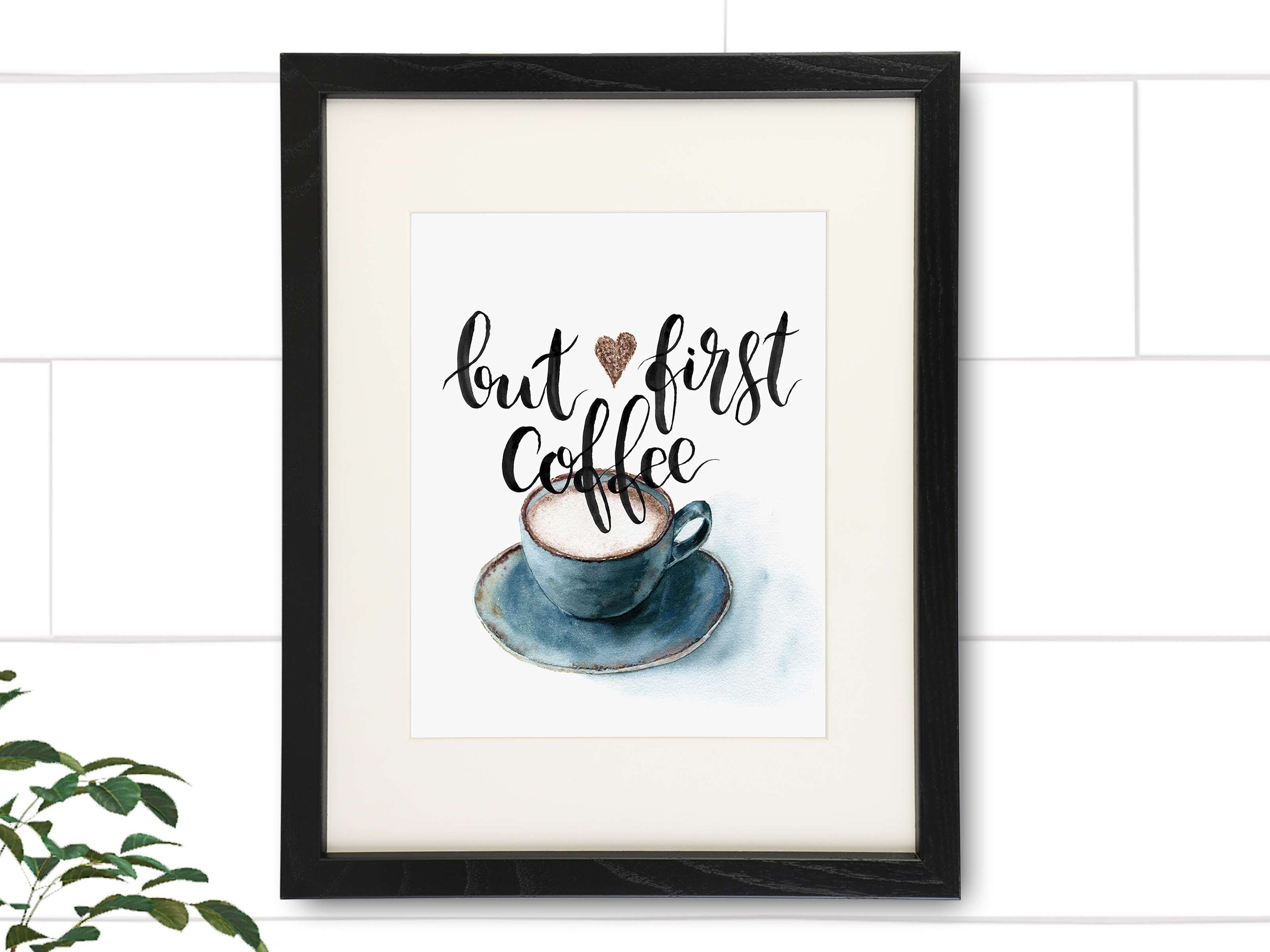 But First Coffee Wall Art Print Unframed 8x10 | Etsy