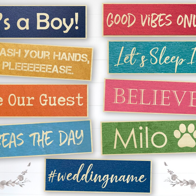 Personalized Sign - Etsy