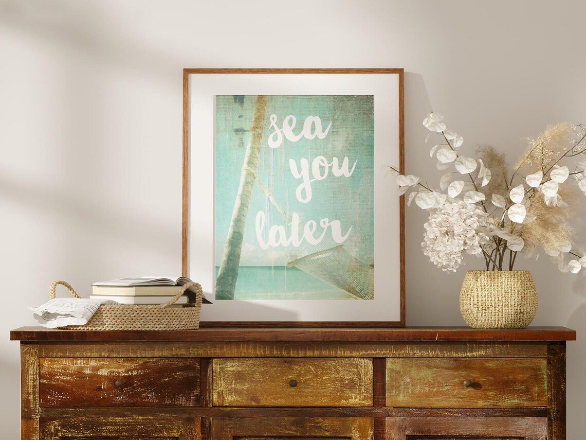 Sea You Later Art Print - Unframed - 8x10 - Etsy