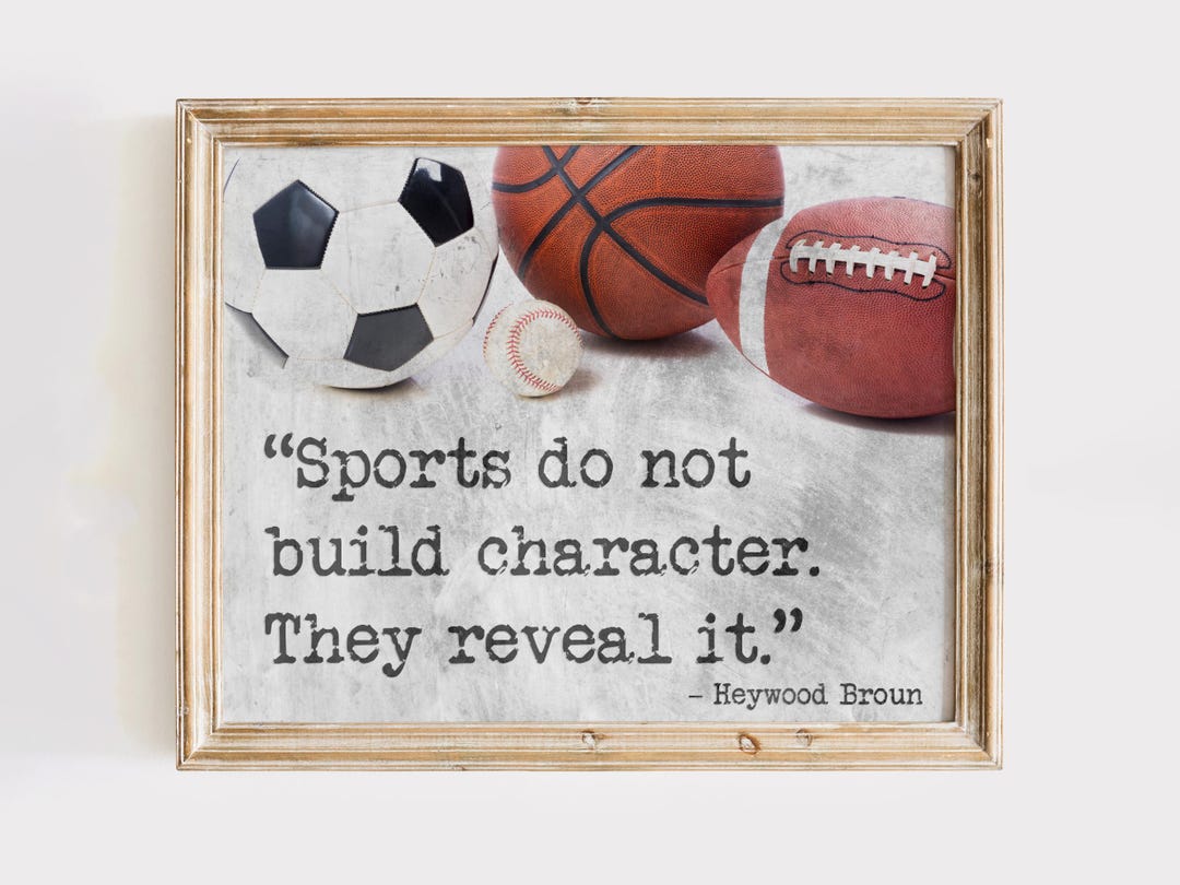 Sports Quotes Wall Art Print - 8x10 | Baseball, Basketball, Football ...