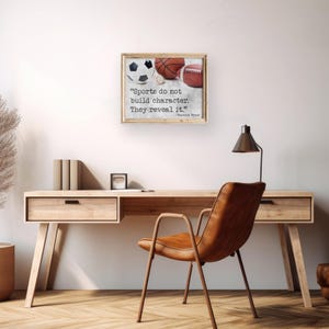 Sports Quotes Wall Art Print - 8x10 | Baseball, Basketball, Football ...