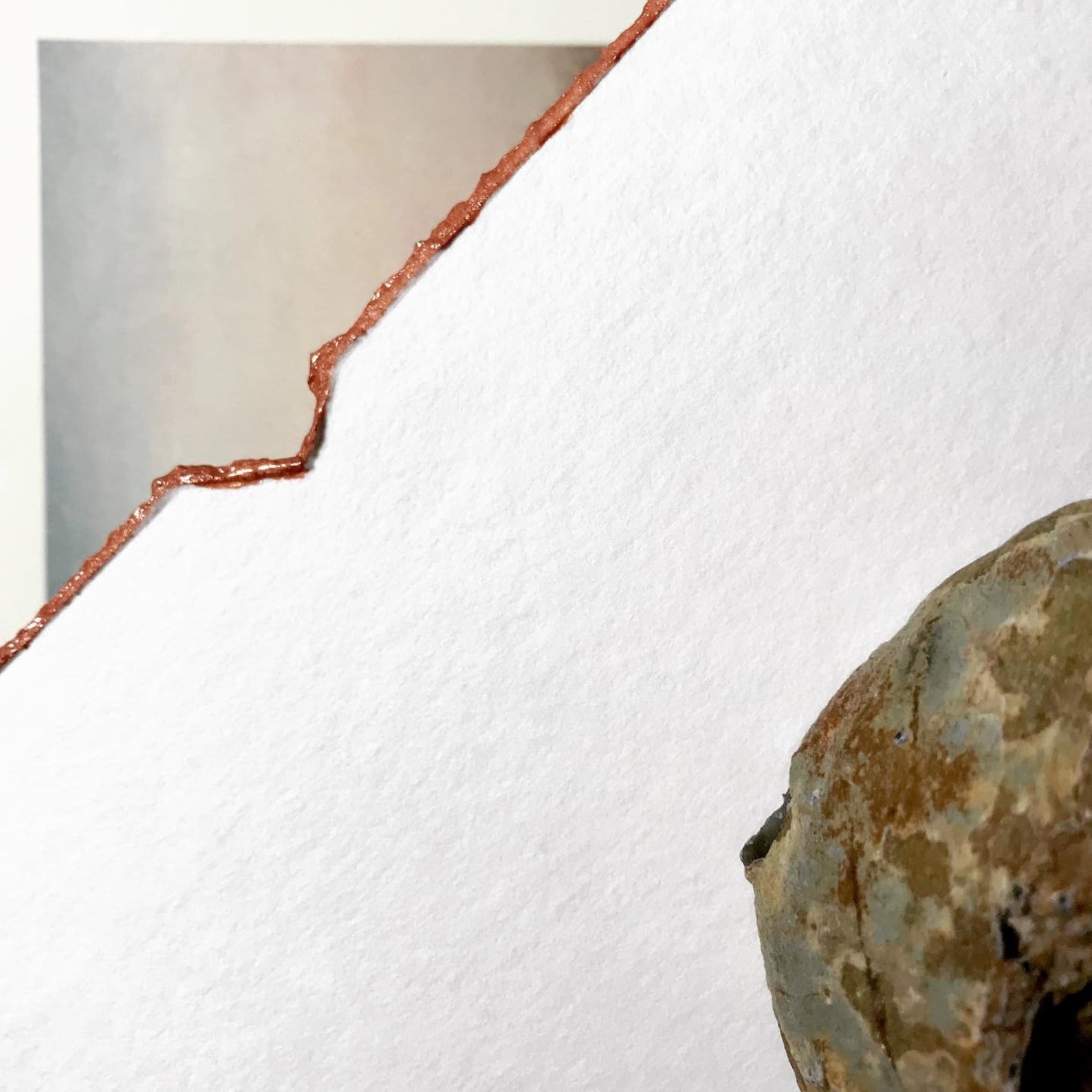 Gold Edge Handmade Paper Stationery, Rose Gold Edge Handmade Paper ...