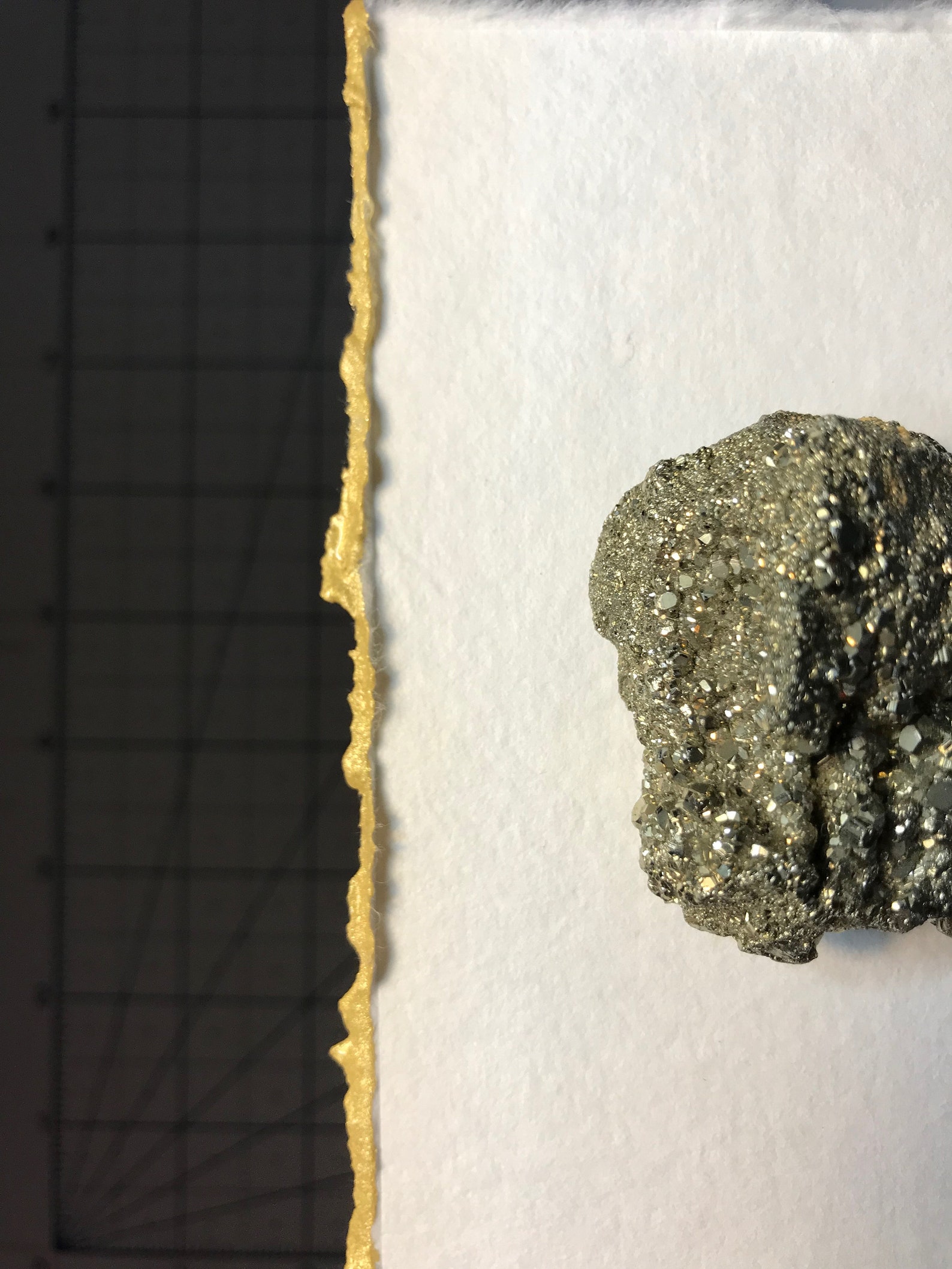 Gold Edge Handmade Paper Stationery, Rose Gold Edge Handmade Paper ...