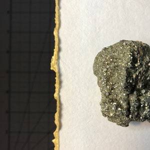 Gold Edge Handmade Paper Stationery, Rose Gold Edge Handmade Paper ...