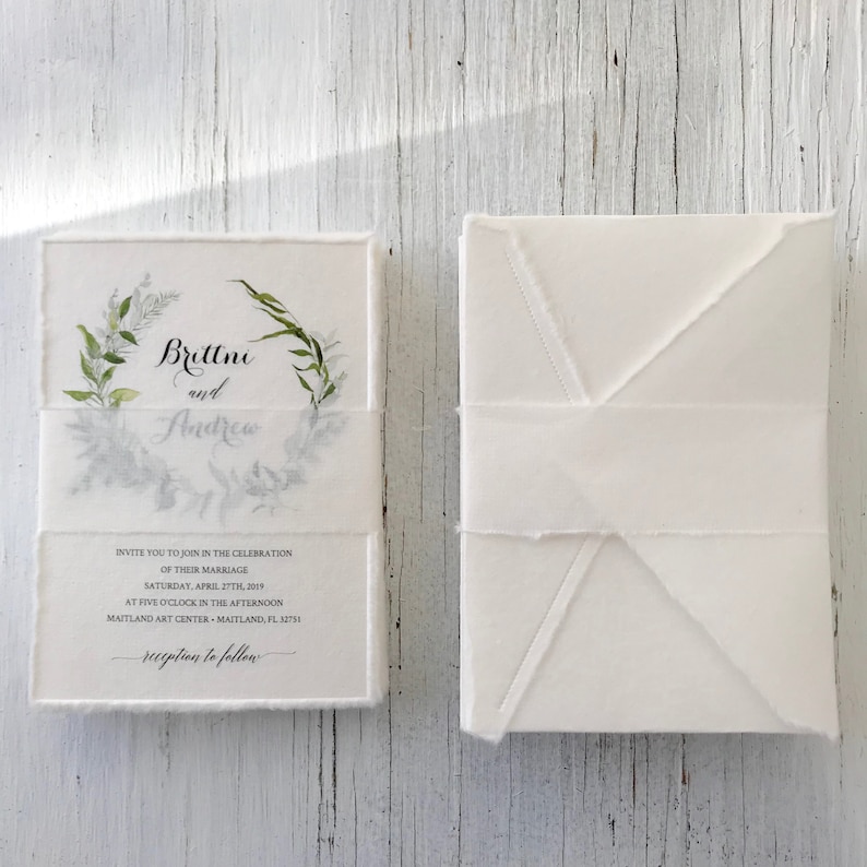 Handmade Paper Envelopes: Custom Stationery, Wedding Invitations - Etsy