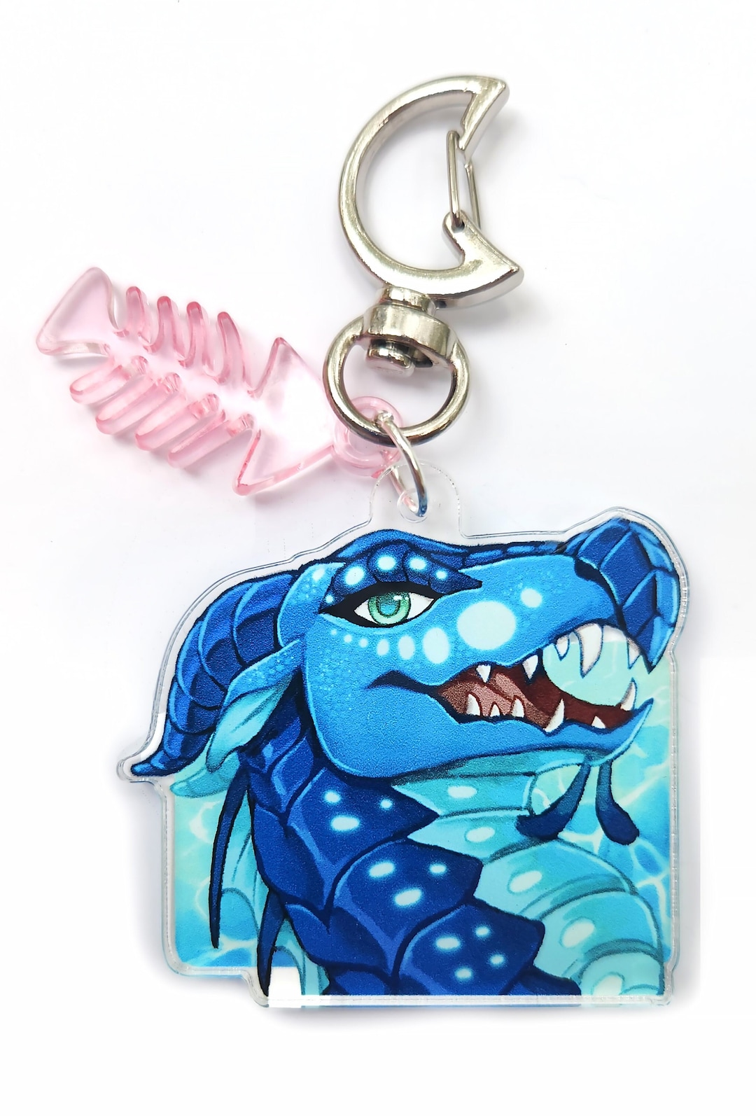 Tsunami - Wings of Fire Acrylic Charm Keychain - Etsy