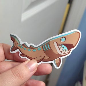 Deep Sea Creature Stickers - Gulper Eel, Giant Squid, Vampire Squid ...