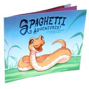 Spaghetti Adventures! Children's Book - Etsy