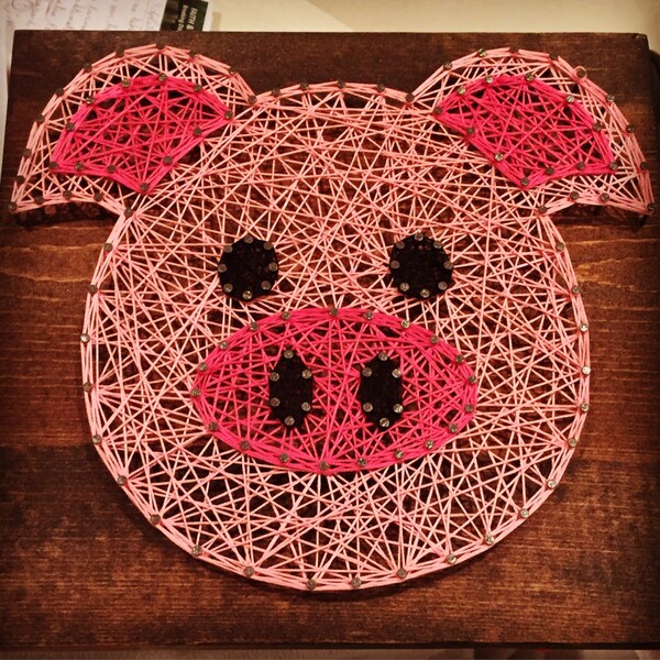 Pig String Art - Etsy