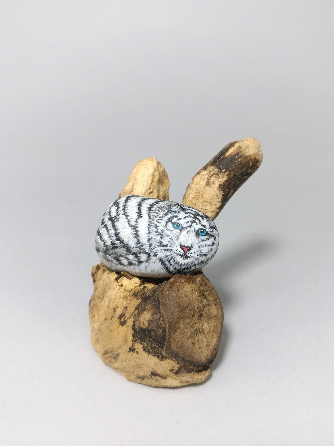 White Tiger Miniature, Miniature for Animal Collectors, Snow Tiger ...