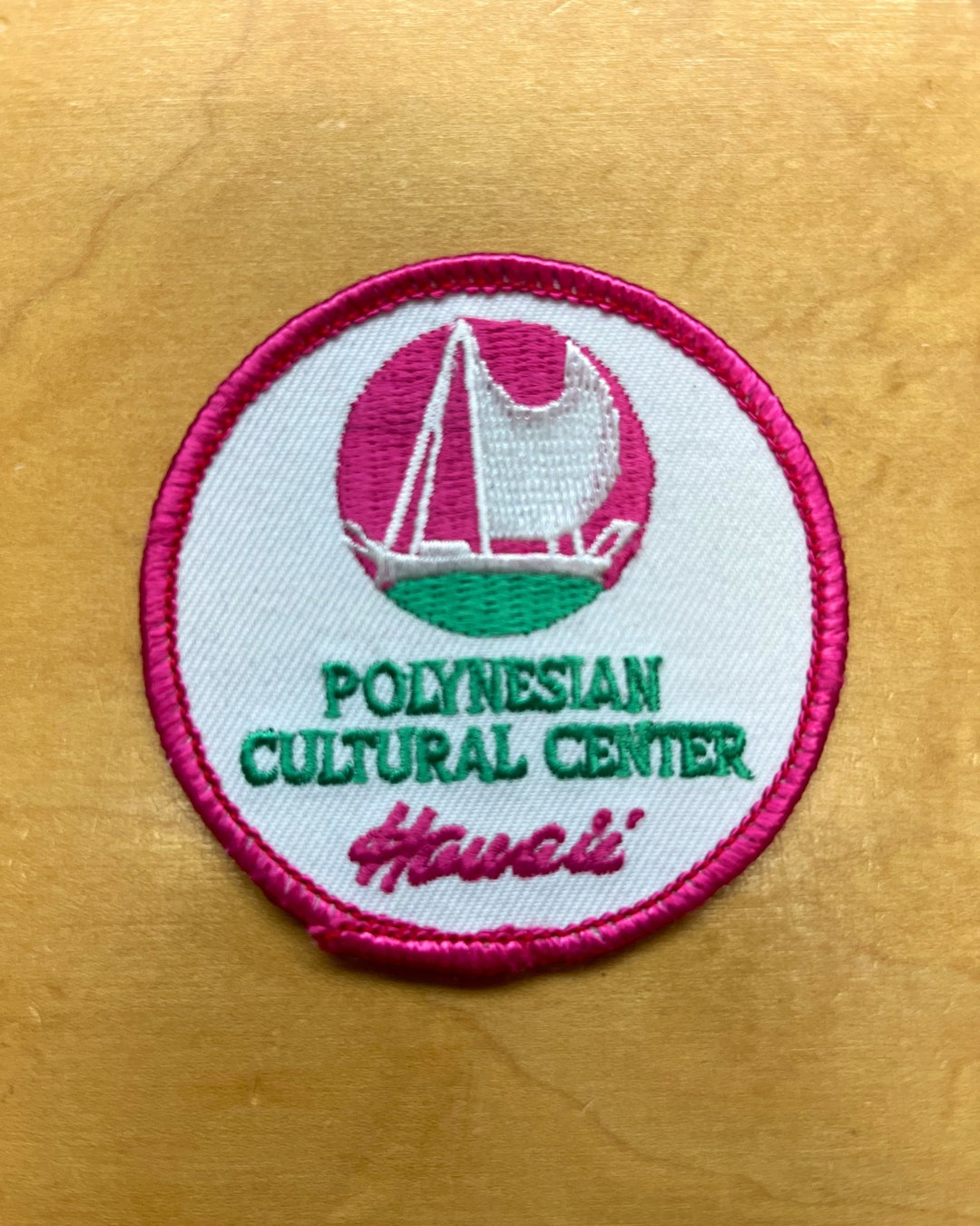 Vintage Polynesian Cultural Center Hawaii Embroidered Patch - Etsy