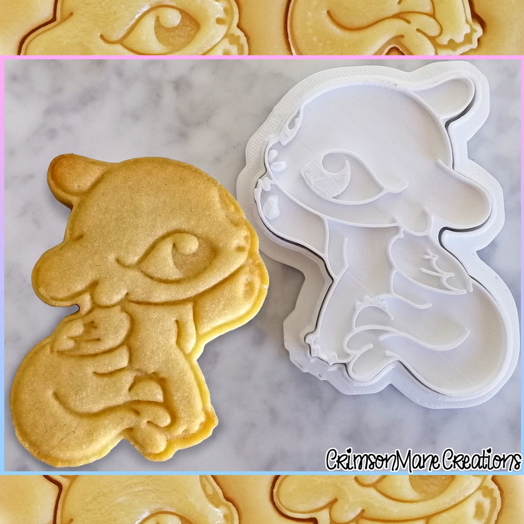 White Baby Dragon Cookie Cutter - Cute Chibi Dragon - Ceramics and ...