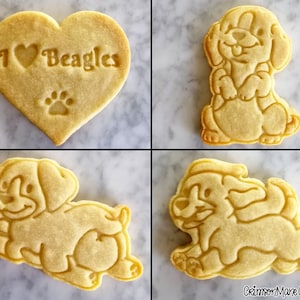 Beagle Dog Cookie Cutter Set - Cute Puppy - Ceramics and Pottery ...