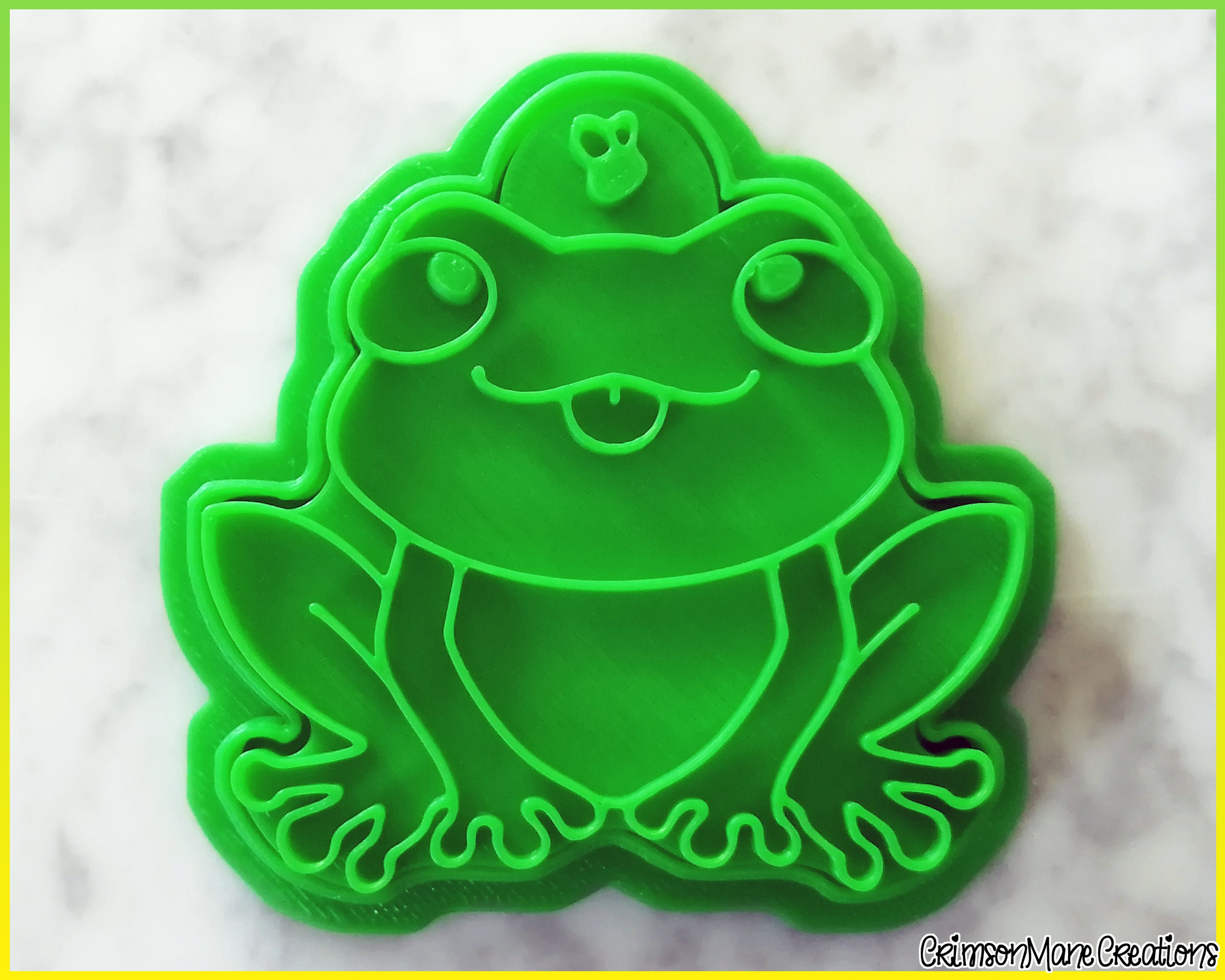 Frog Cookie Cutter Australian Green Tree Frog Cute Aussie | Etsy
