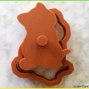 Quokka Cookie Cutter: 3D Printed Australian Animal, Baking Supplies ...