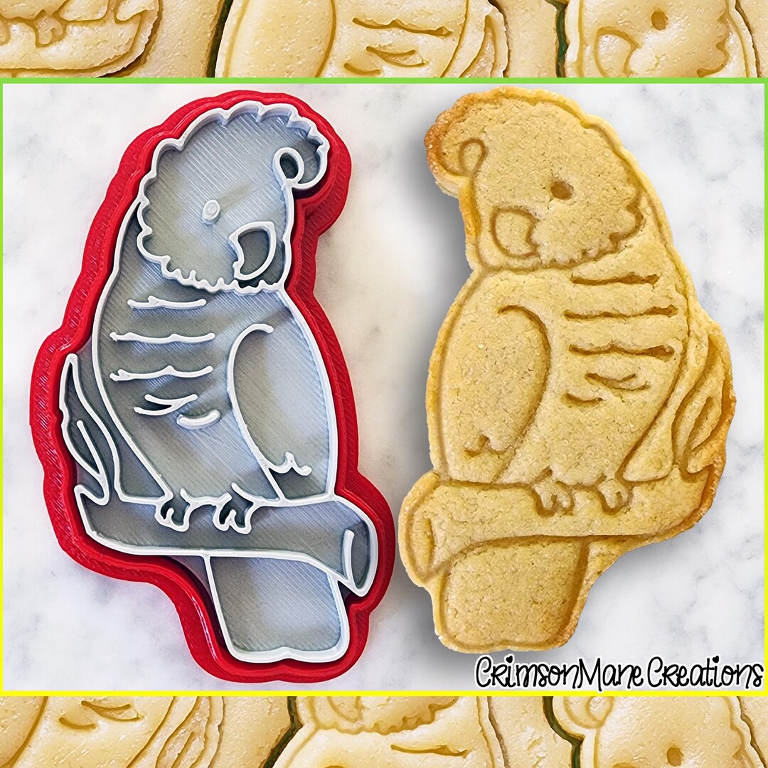 Gang Gang Cockatoo Cookie Cutter Australia Bird Wildlife 3D Printed ...