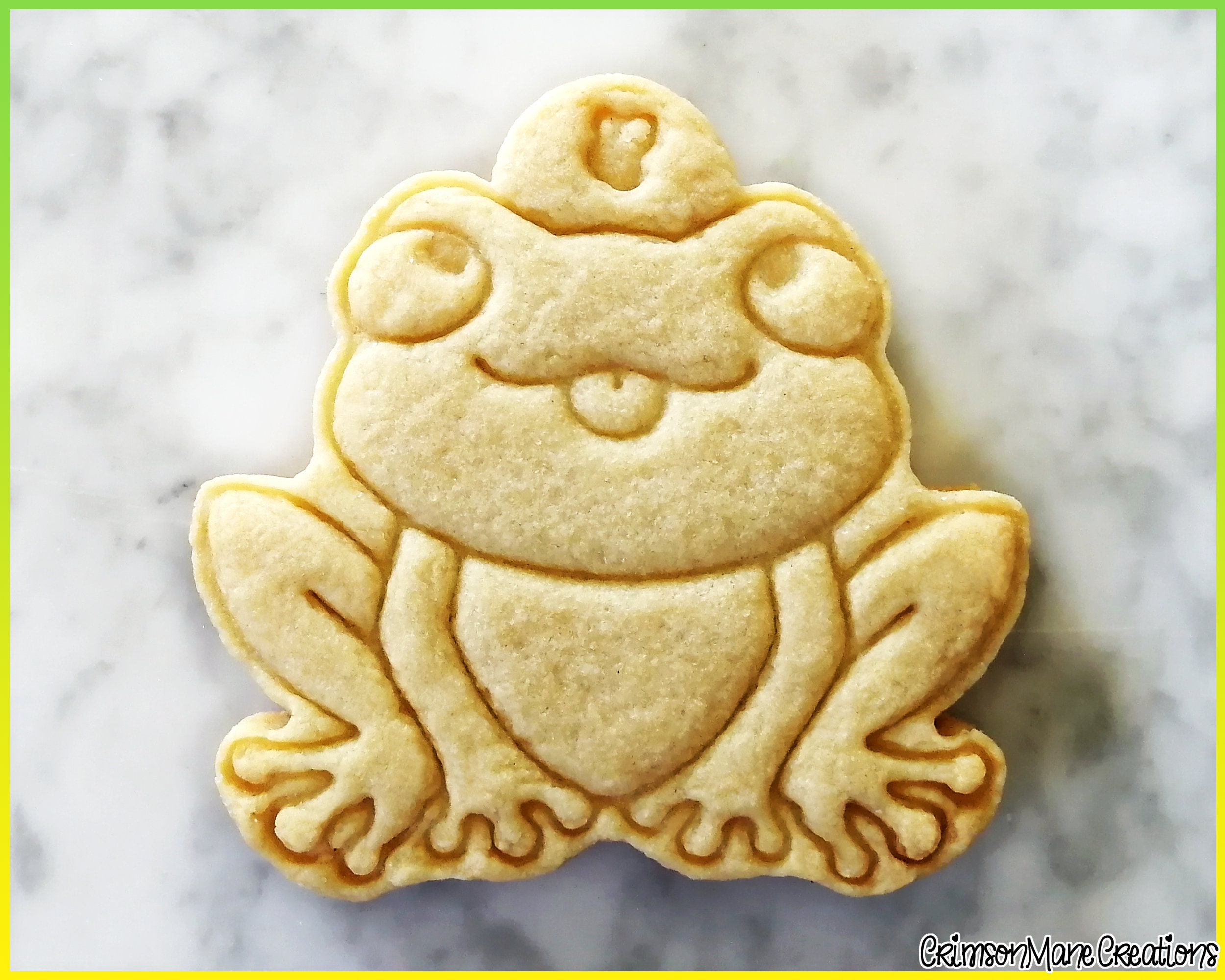 Frog Cookie Cutter Australian Green Tree Frog Cute Aussie | Etsy