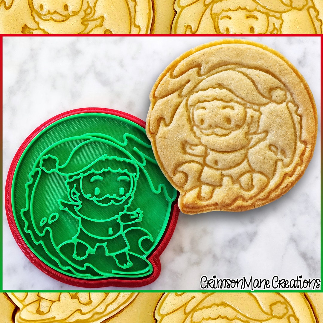 Surfing Santa Cookie Cutter: Australian Christmas Biscuit Baking ...