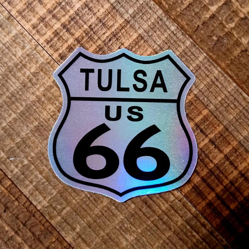 Tulsa Gift Pack - License Plate + Decals - Etsy