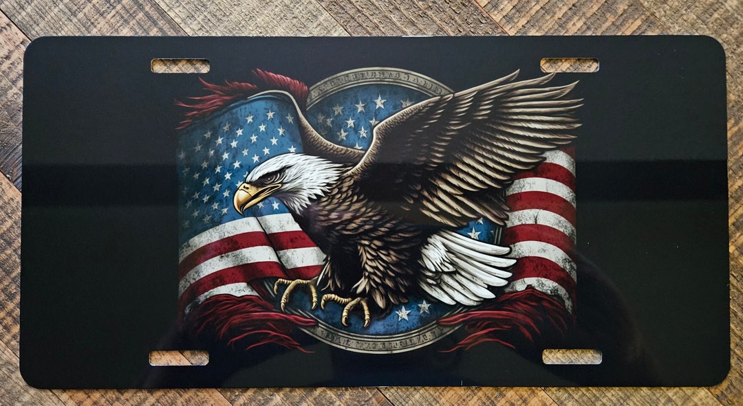 American Eagle License Plate - Etsy