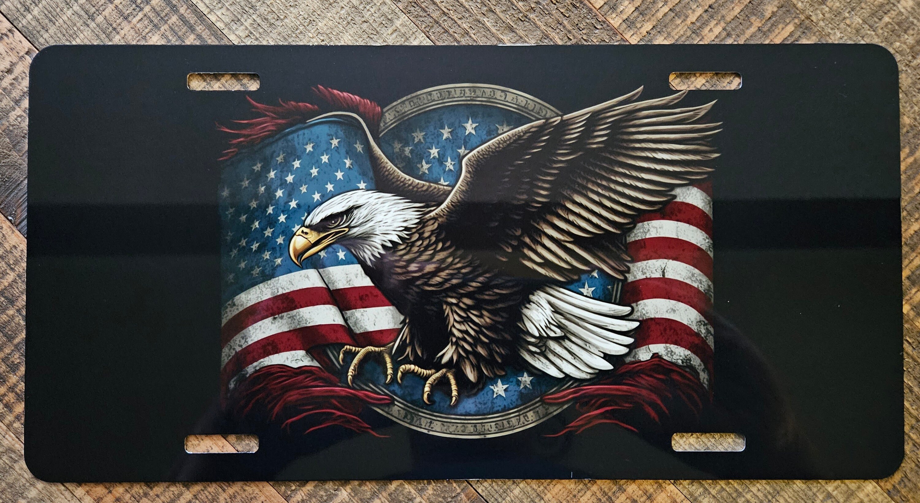 American Eagle License Plate - Etsy