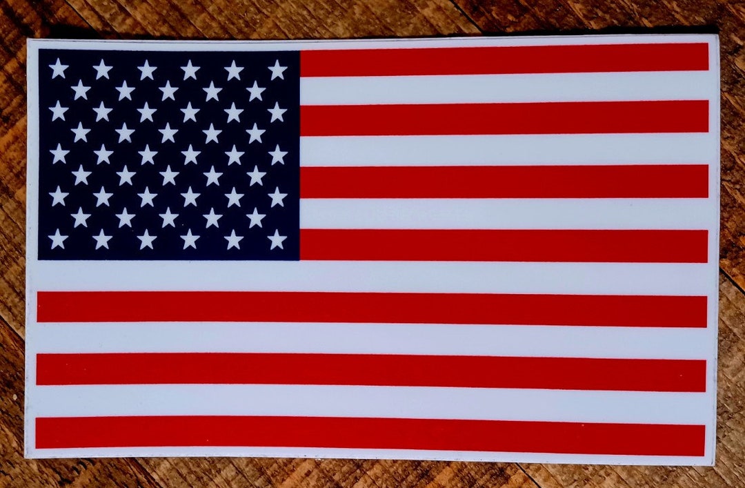 American Flag Decal - Etsy
