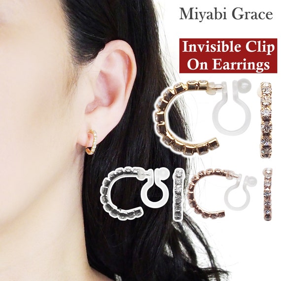 Etsy clip on hoop earrings store