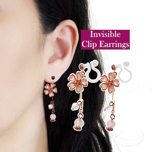 Dangle Clip Earrings - Etsy