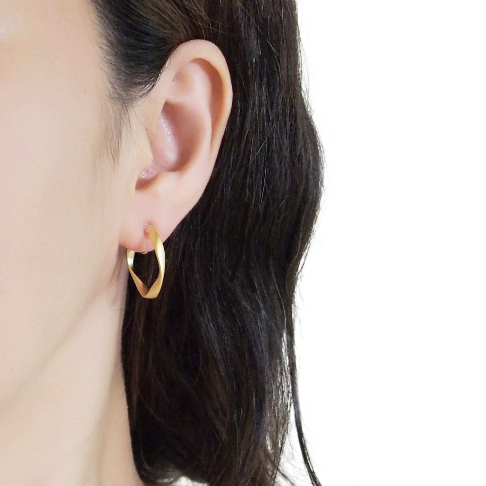 Gold Clip on Hoop Earrings Hoops Clip on Earrings Invisible - Etsy