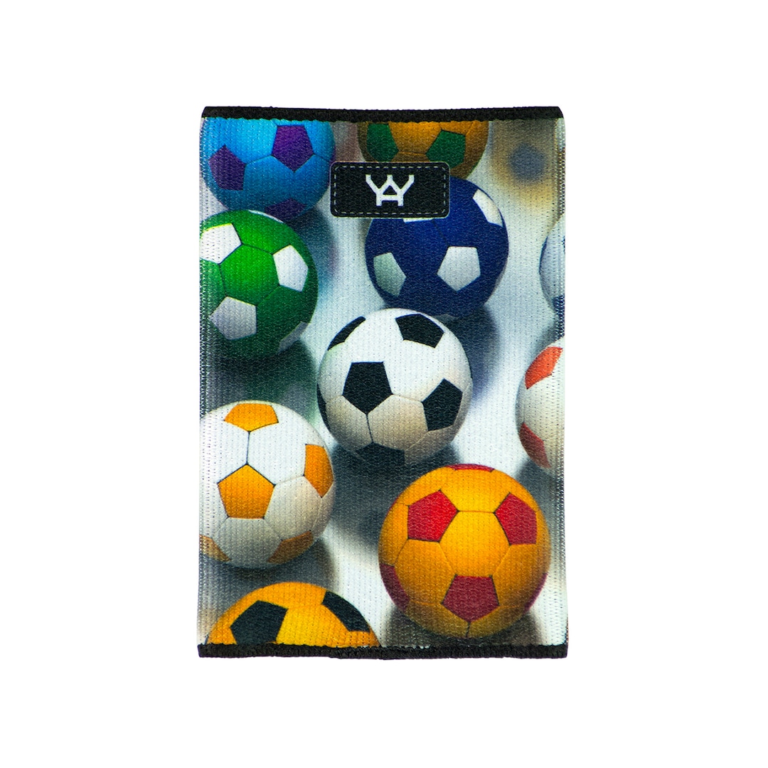 Soccer Ball Slim Wallet – Naturally RFID Blocking Card Holder - Etsy