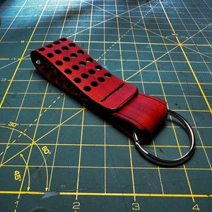 Vintage Racing Inspired | Customizable Leather Keychain | Luxury ...
