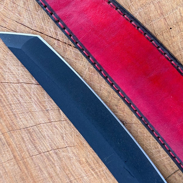 Cold Steel Tanto Leather Sheath - Etsy