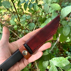 Cold Steel SRK-C Leather Sheath | Custom & Personalized | Bushcraft ...