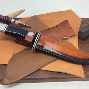 Buck 119 Knife Sheath | Custom and Personalized | Leather | EDC ...
