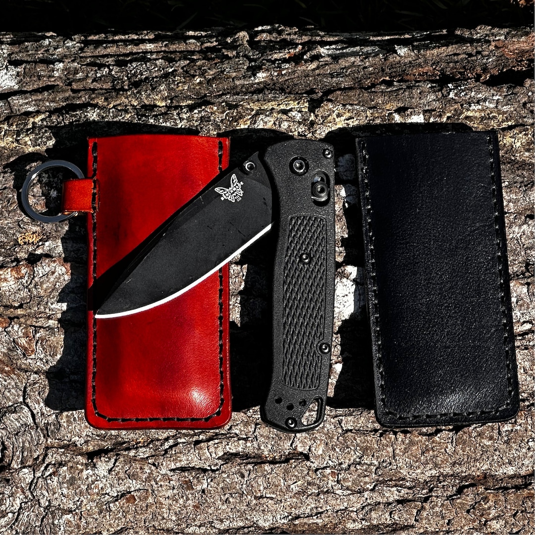 Benchmade Bugout Slip Sheath | Leather | EDC | Customizable | Folding ...
