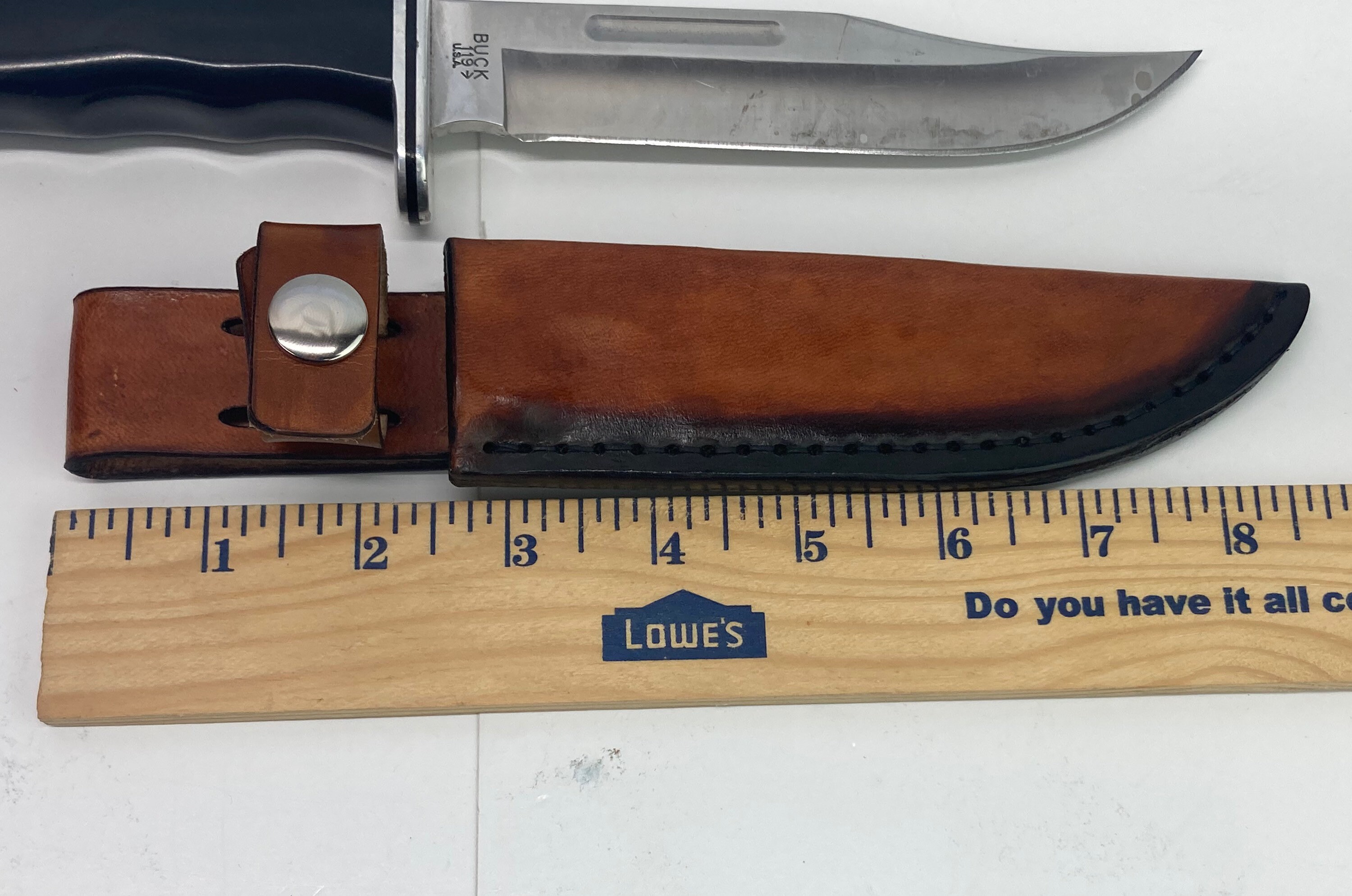 Buck 119 Knife Sheath | Custom and Personalized | Leather | EDC ...