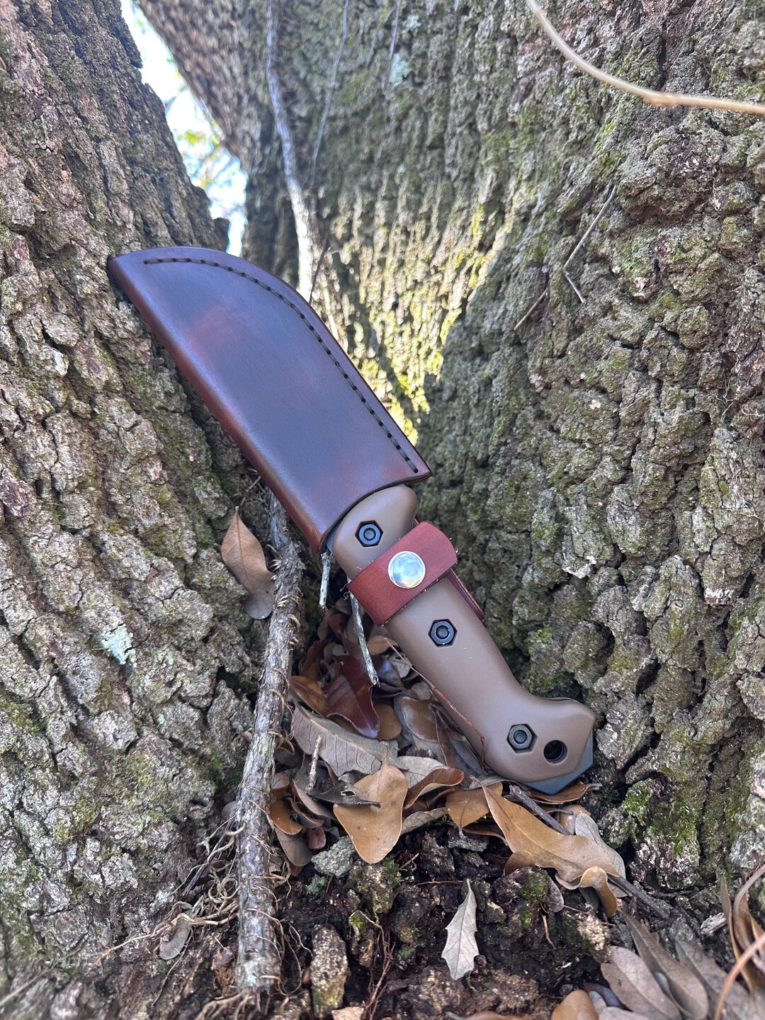 Ka-bar Becker BK2 Leather Sheath | Custom & Personalized | Bushcraft ...