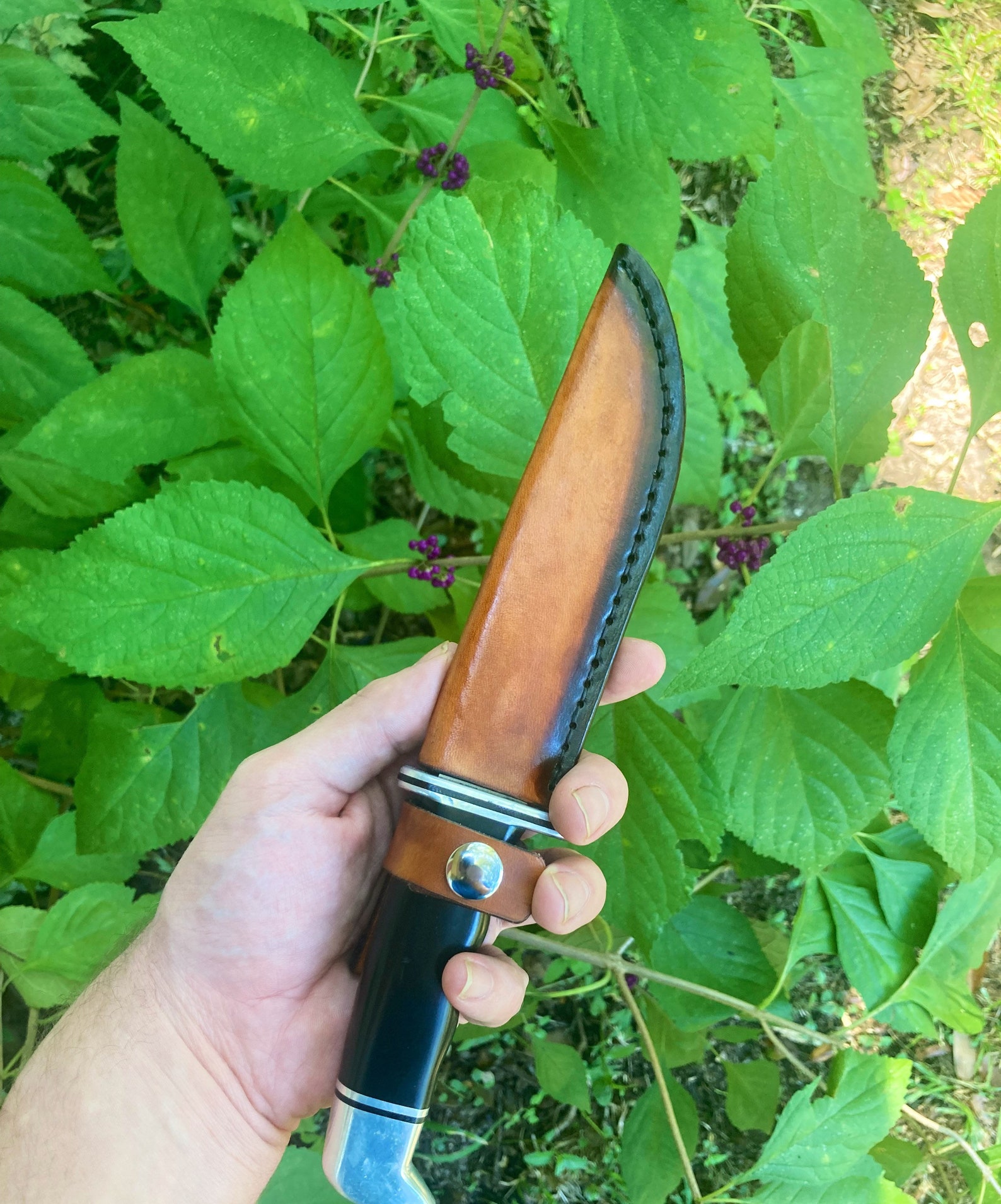 Buck 119 Knife Sheath | Custom and Personalized | Leather | EDC ...