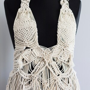 Macrame Dress, Photoshoot Dress, Festival Dress, Boho Macrame Dress ...
