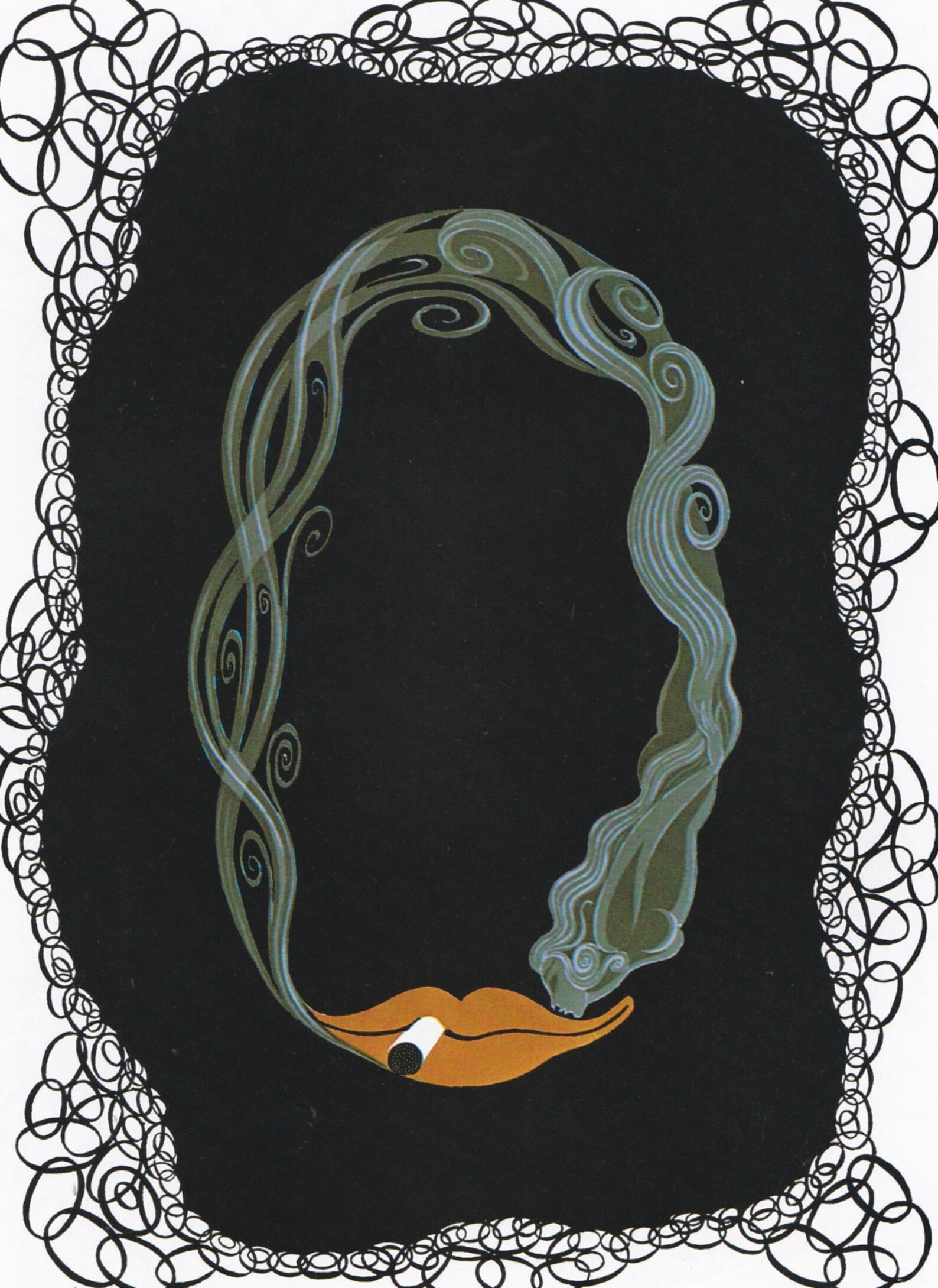 Erte Print Book Plate. Art Deco Design. Original Vintage Art Print ...
