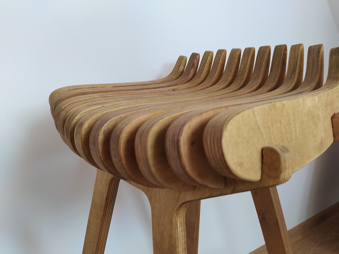 Island Stool Oak Stool Bar Stool Designer Chair Modern - Etsy