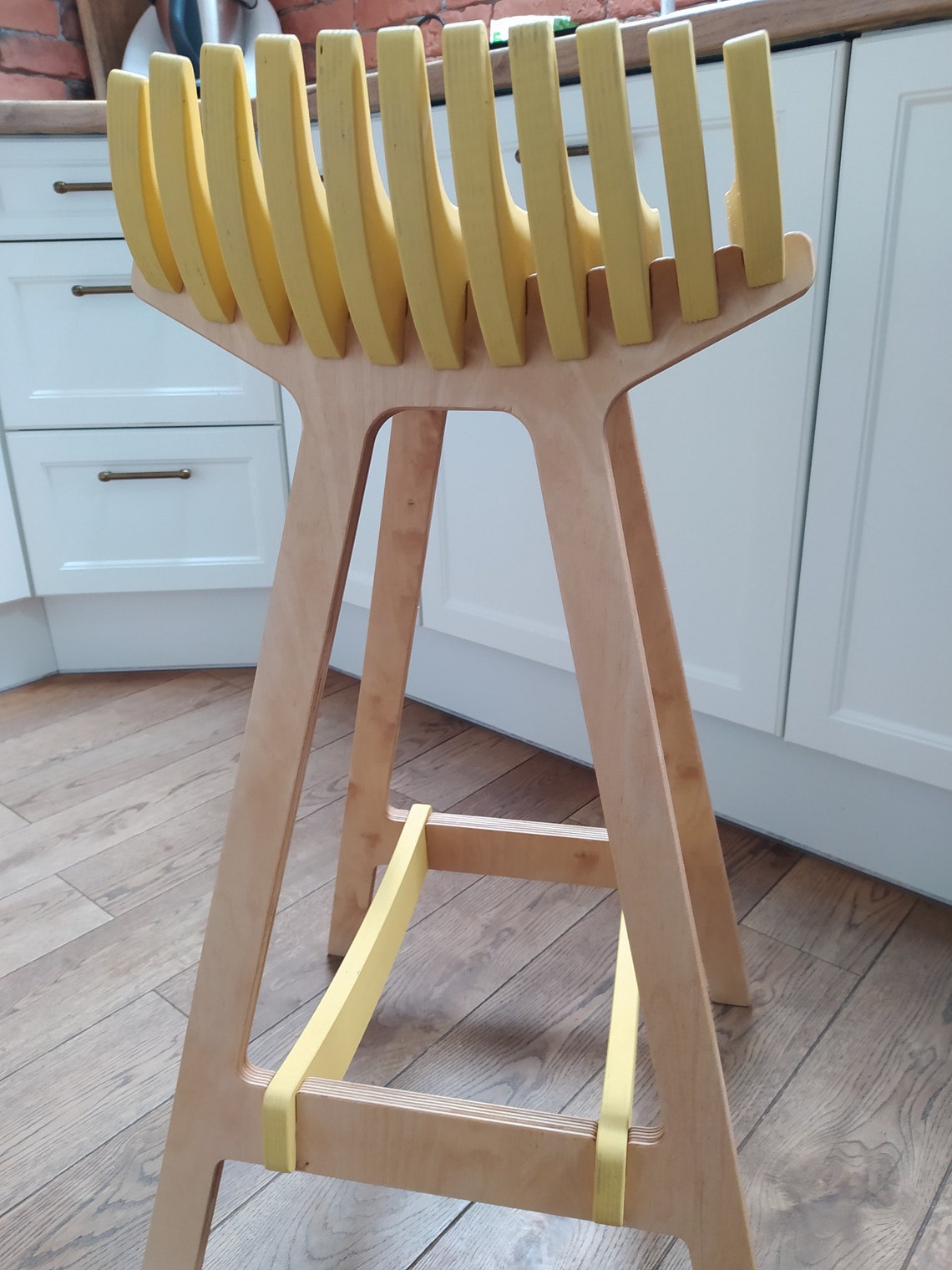 Kitchen Stool, Yellow Stool, Bar Stool, Designer Chair, Modern Chair ...