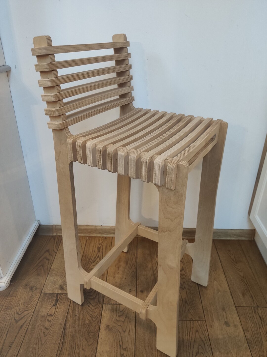 SET 2 - Bar Stool, Designer Chair, Modern Chair, Parametric Furniture ...