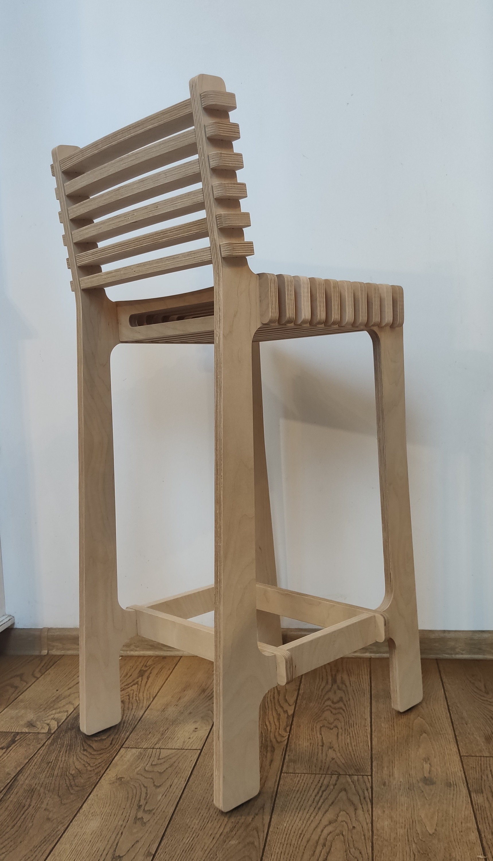 SET 2 - Bar Stool, Designer Chair, Modern Chair, Parametric Furniture ...