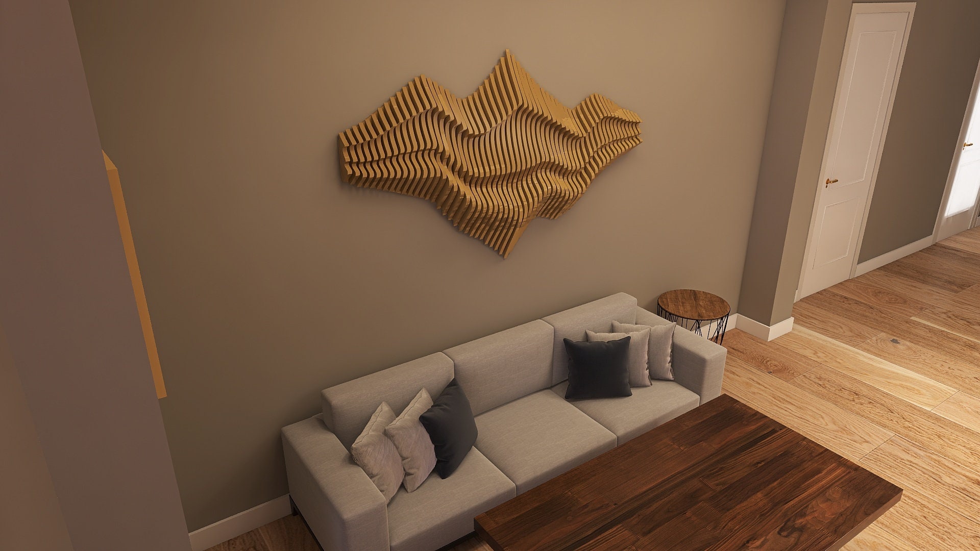 3D Wall Sculpture Large Wall Hangings Panoramic Wall Art - Etsy