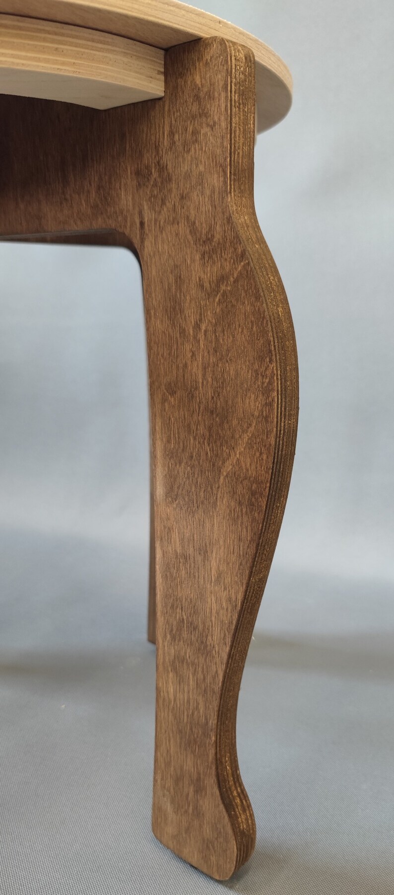 Small Wooden Stool Scandinavian Decor Side Table Short Wooden - Etsy